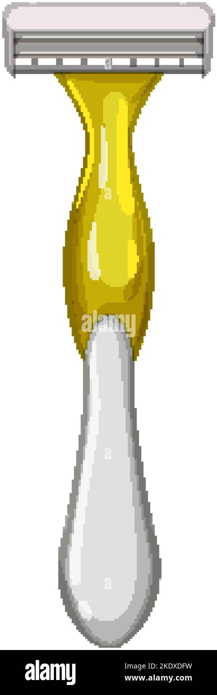 care shaver cartoon vector illustration Stock Vector Image & Art - Alamy