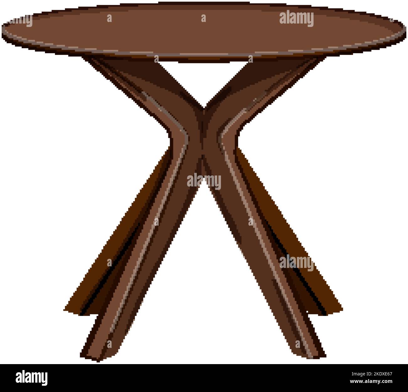 interior table dining cartoon vector illustration Stock Vector Image ...