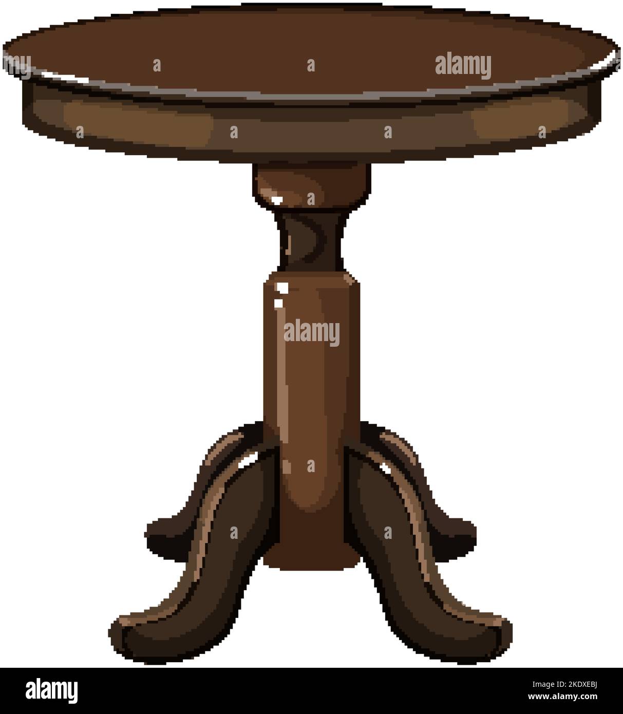 furniture table dining cartoon vector illustration Stock Vector Image ...