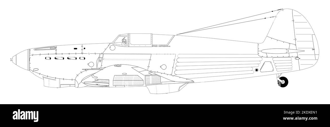 Yak 1 aircraft hi-res stock photography and images - Alamy