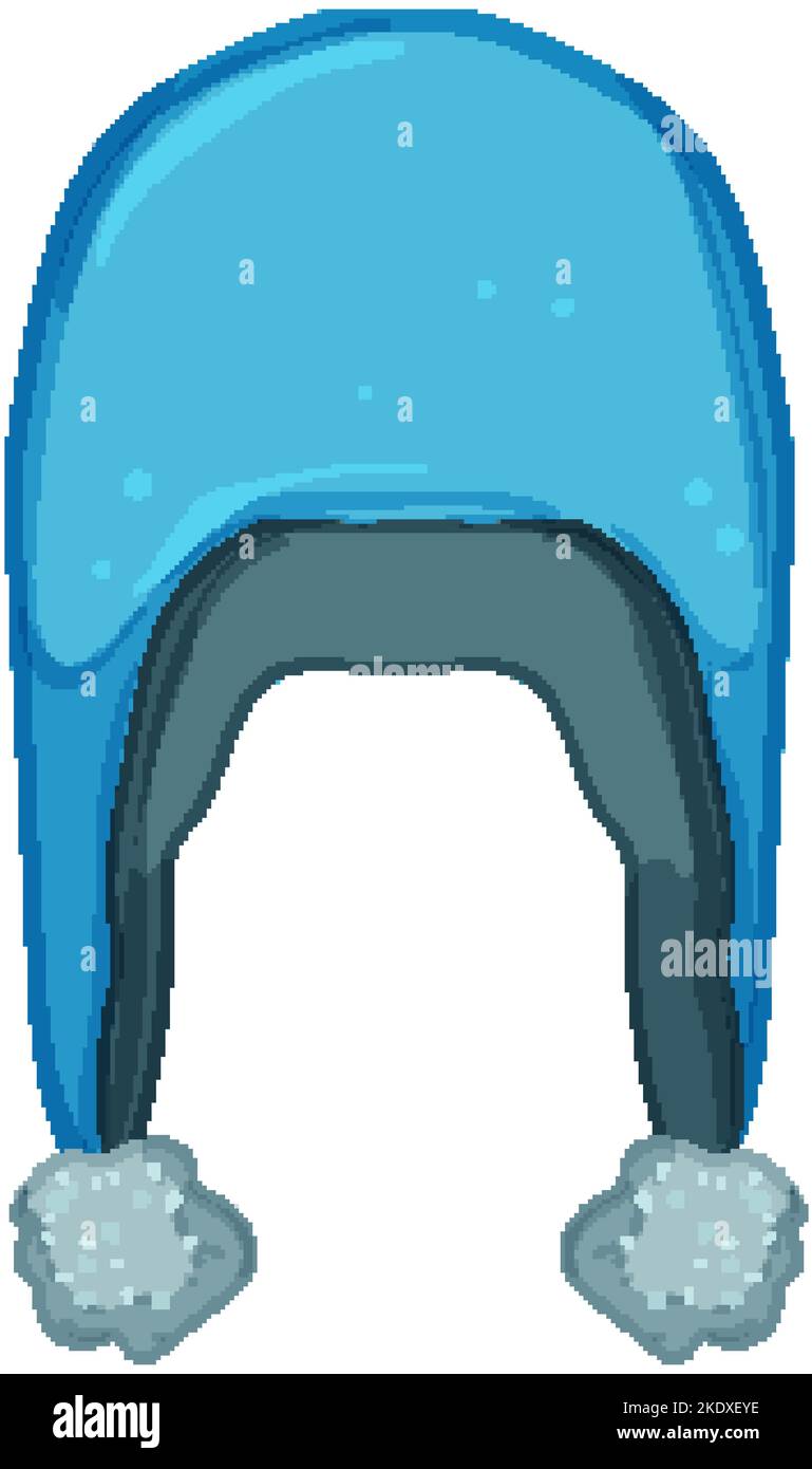 cap winter hat kid cartoon vector illustration Stock Vector Image & Art ...