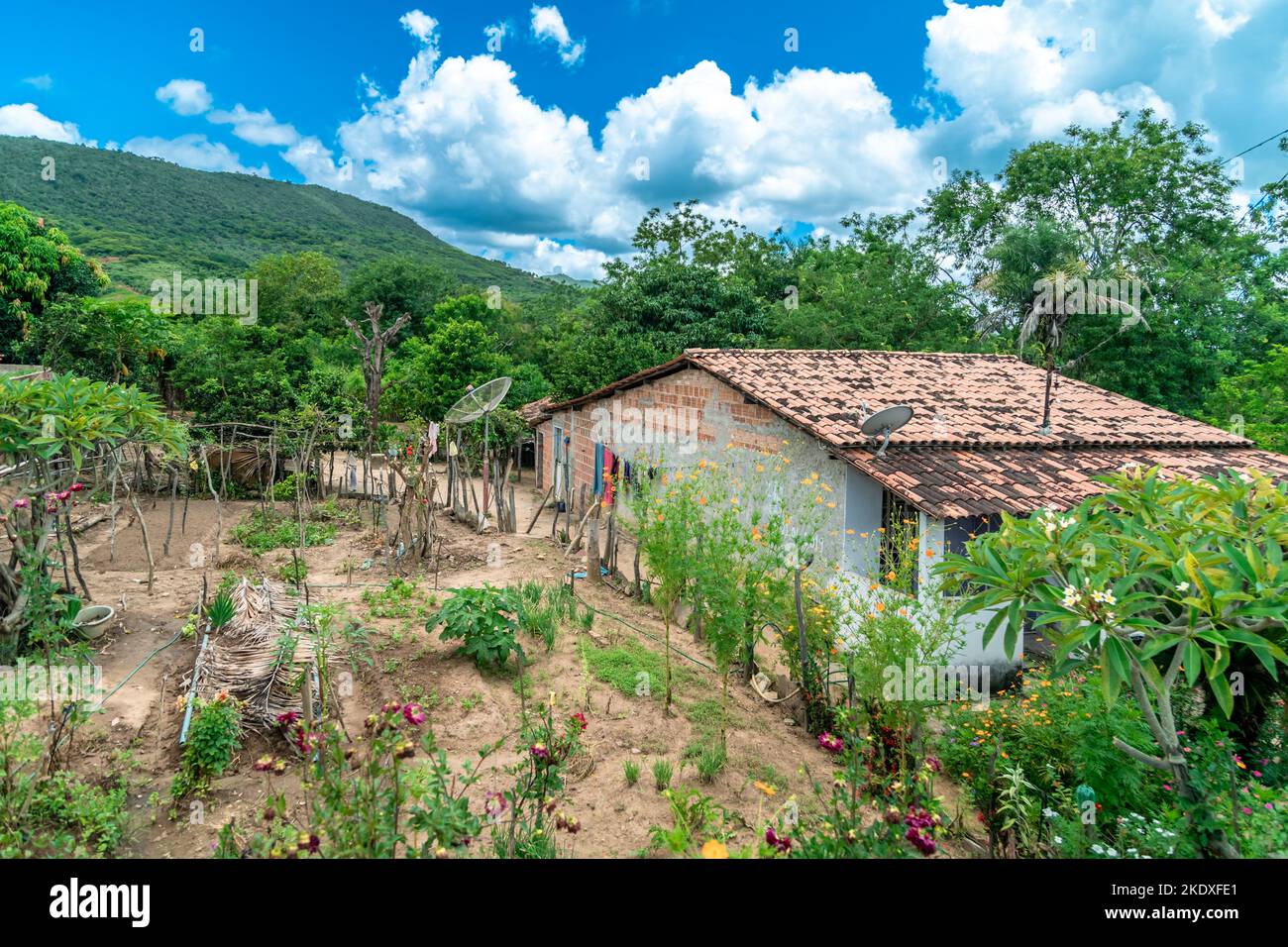 Village buildings in the countryside of Brazil Stock Photo - Alamy