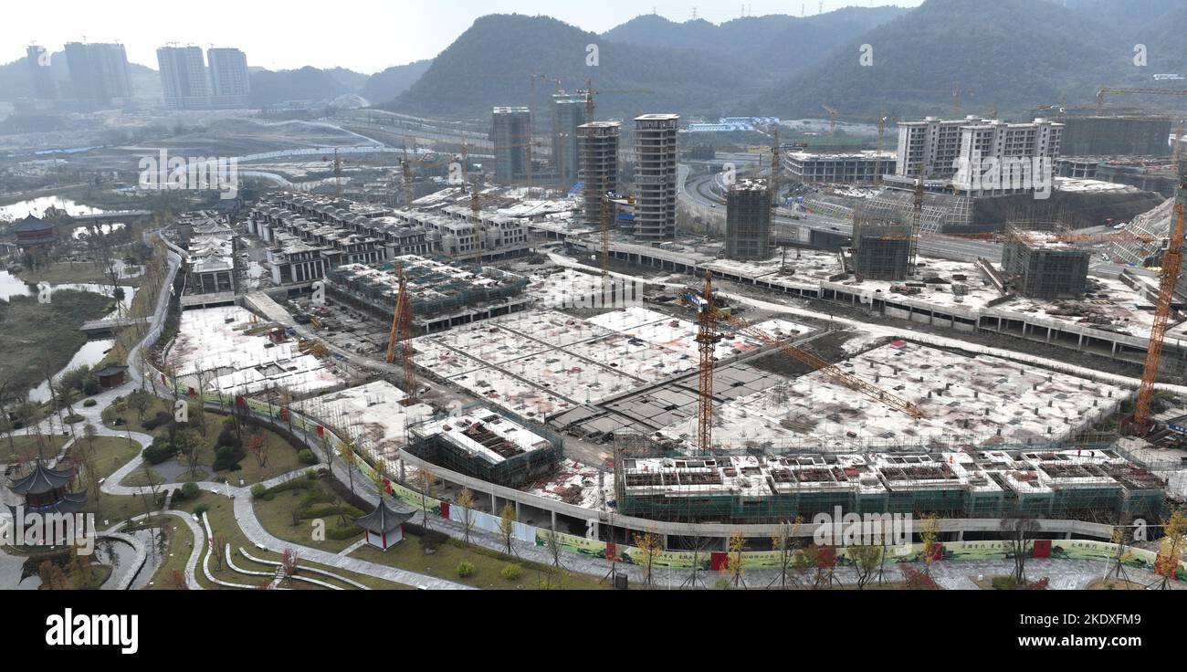 Aerial photos show the largest suspended buildings starting ...