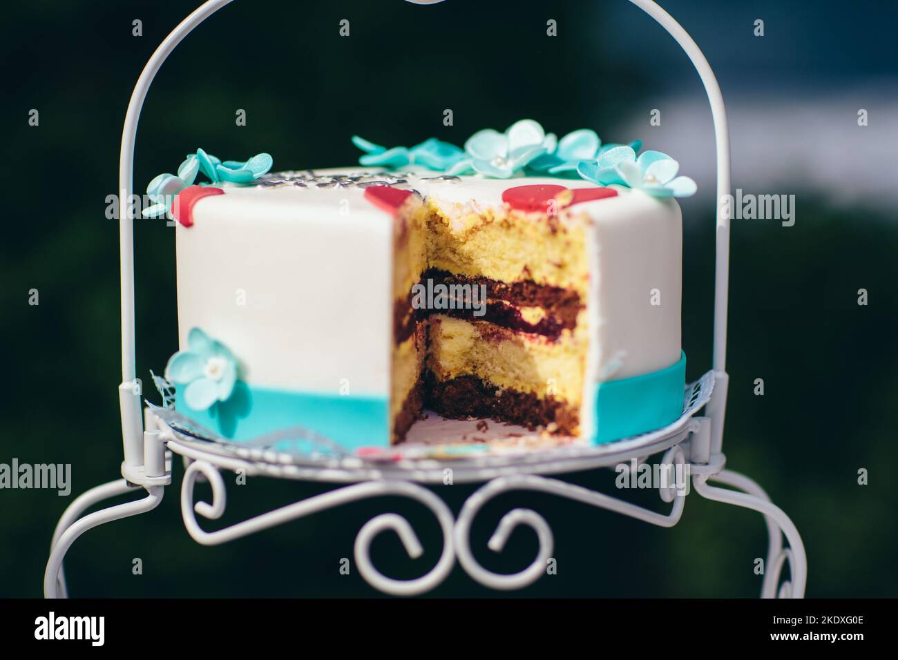 Cake celebration marriage wedding delicious food ceremony Stock Photo ...