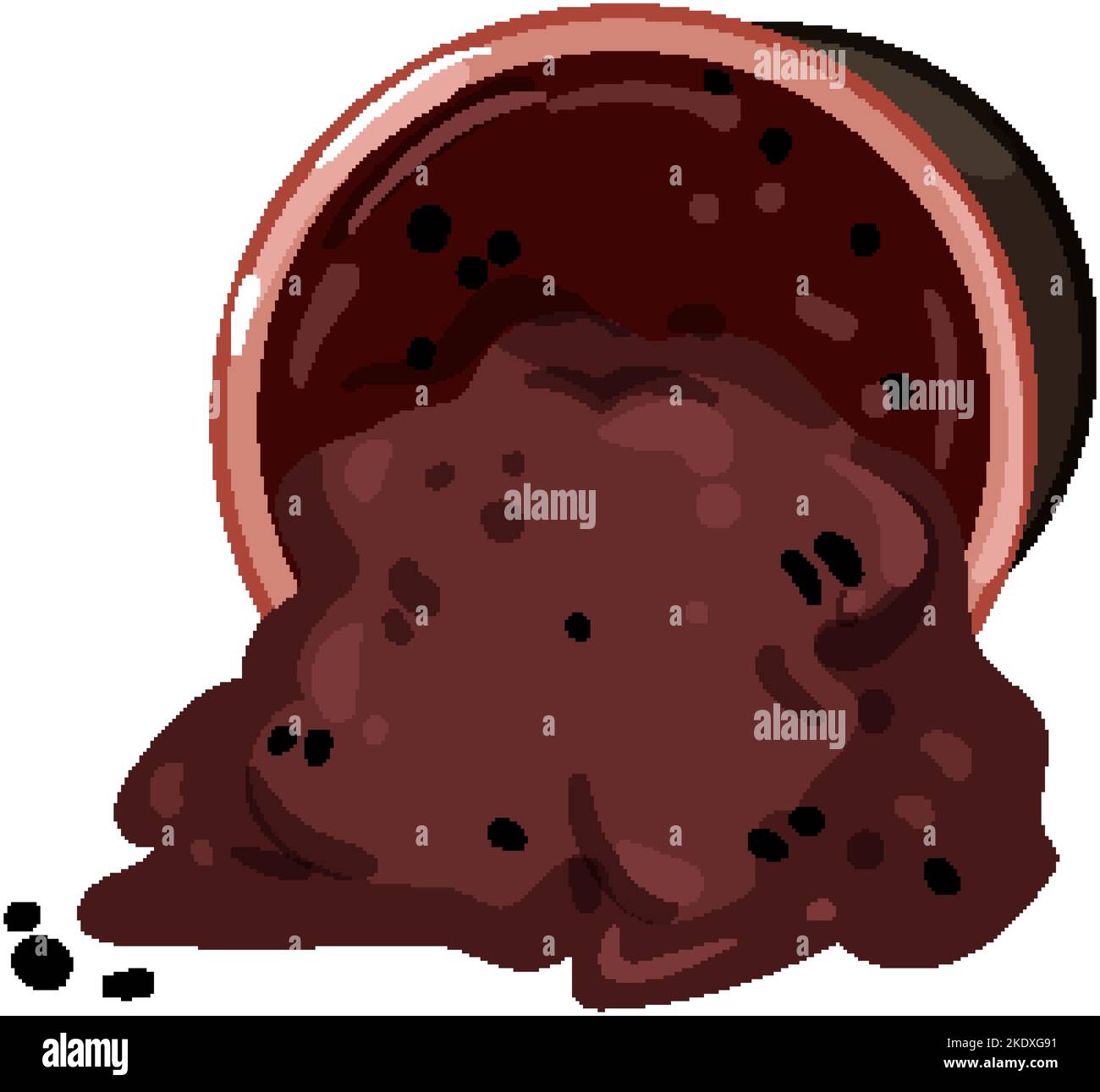 espresso capsule coffee cartoon vector illustration Stock Vector Image ...