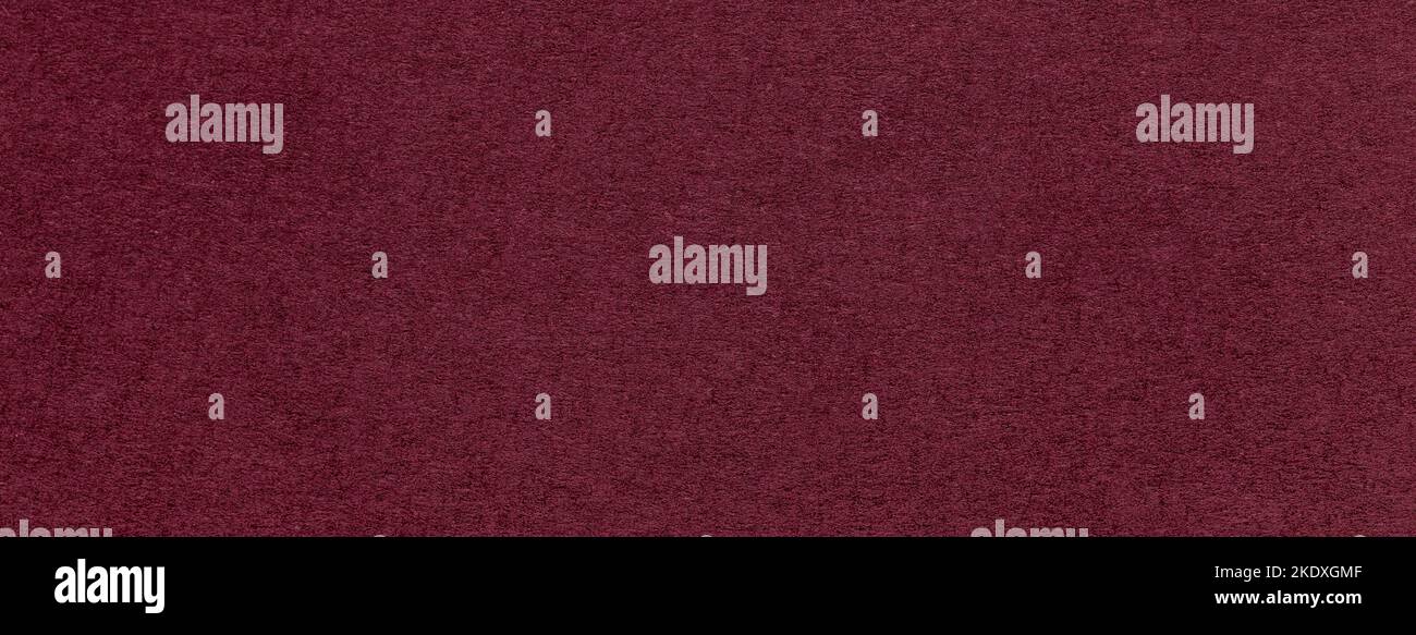 Texture of old dark red paper closeup. Structure of a dense cardboard ...