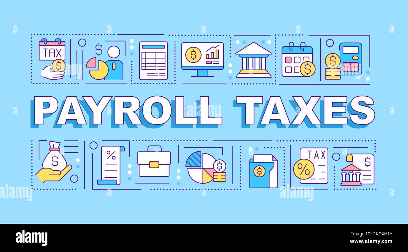 Payroll word Stock Vector Images - Alamy
