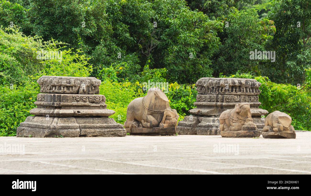 Broken Remains of Kirti Toran of Navlakha Temple, Ghumli, Dwarka ...