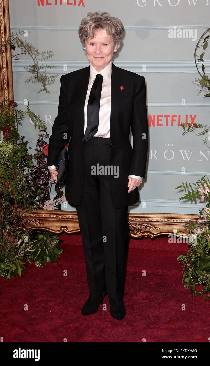 Nov 08, 2022 - London, England, UK - Imelda Staunton attending The ...