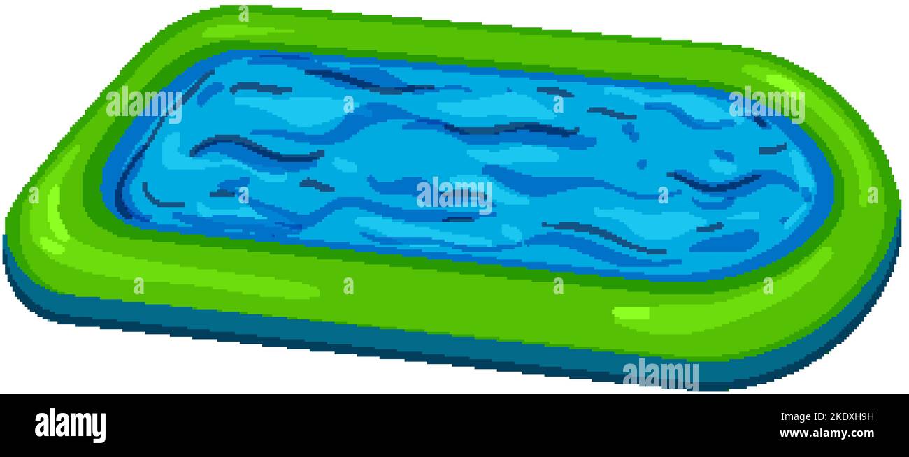 Child girl hotel pool Stock Vector Images - Alamy