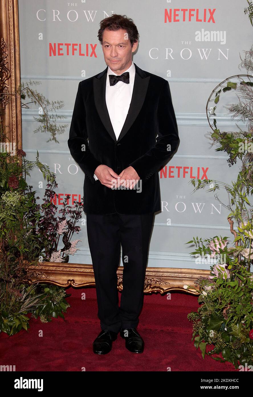 Nov 08, 2022 - London, England, UK - Dominic West attending The Crown ...
