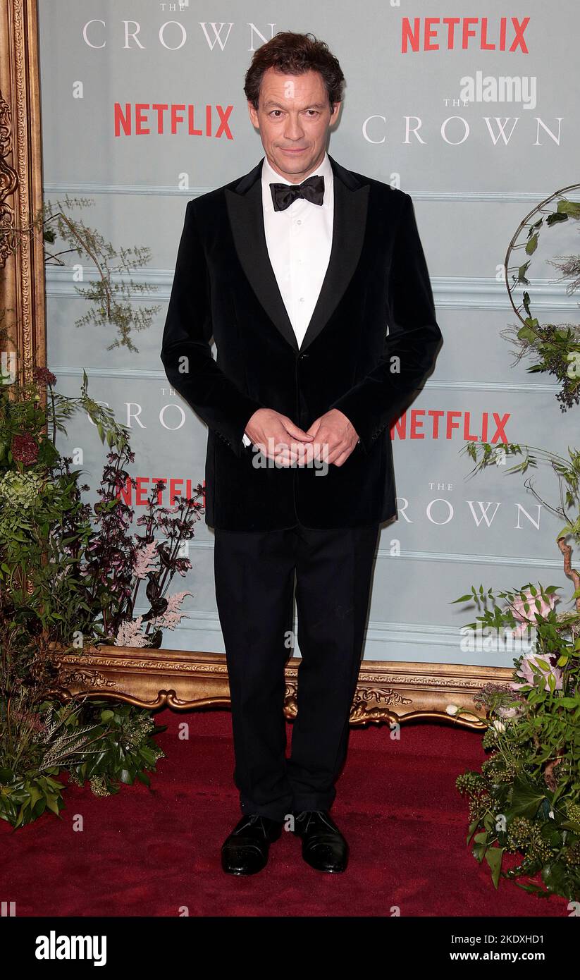 Nov 08, 2022 - London, England, UK - Dominic West attending The Crown ...