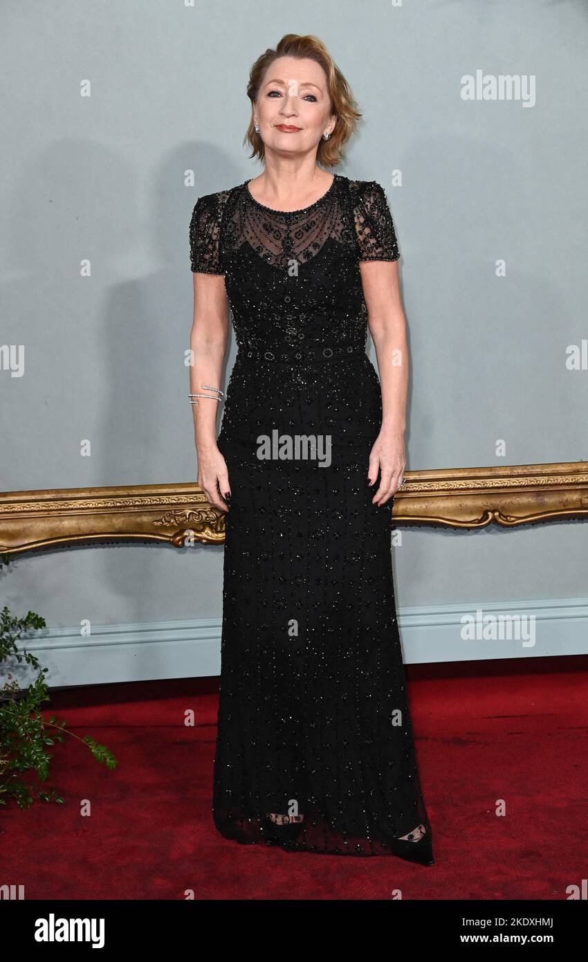 Lesley Manville at The Crown, Season Five World Premiere, on November ...