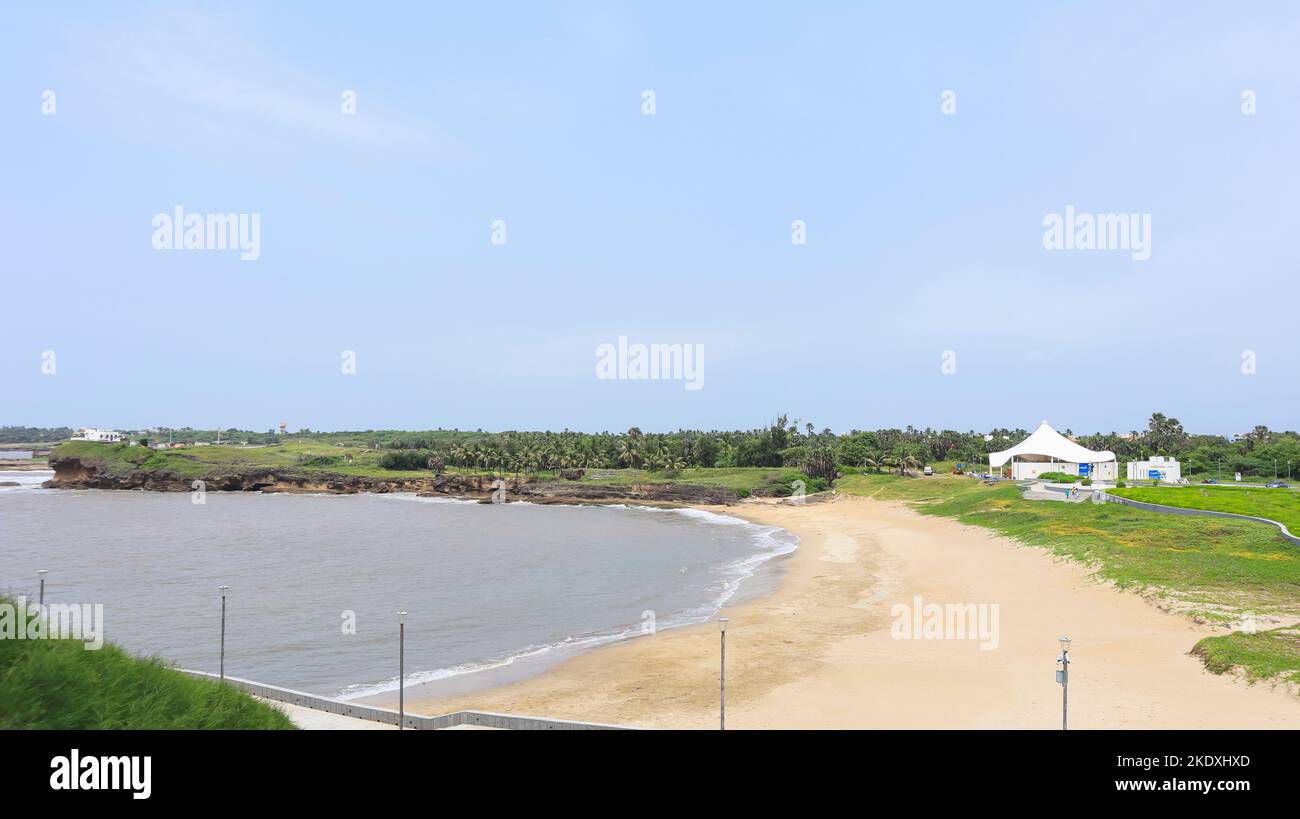 View of Jalandhar Beach, Diu, India Stock Photo - Alamy