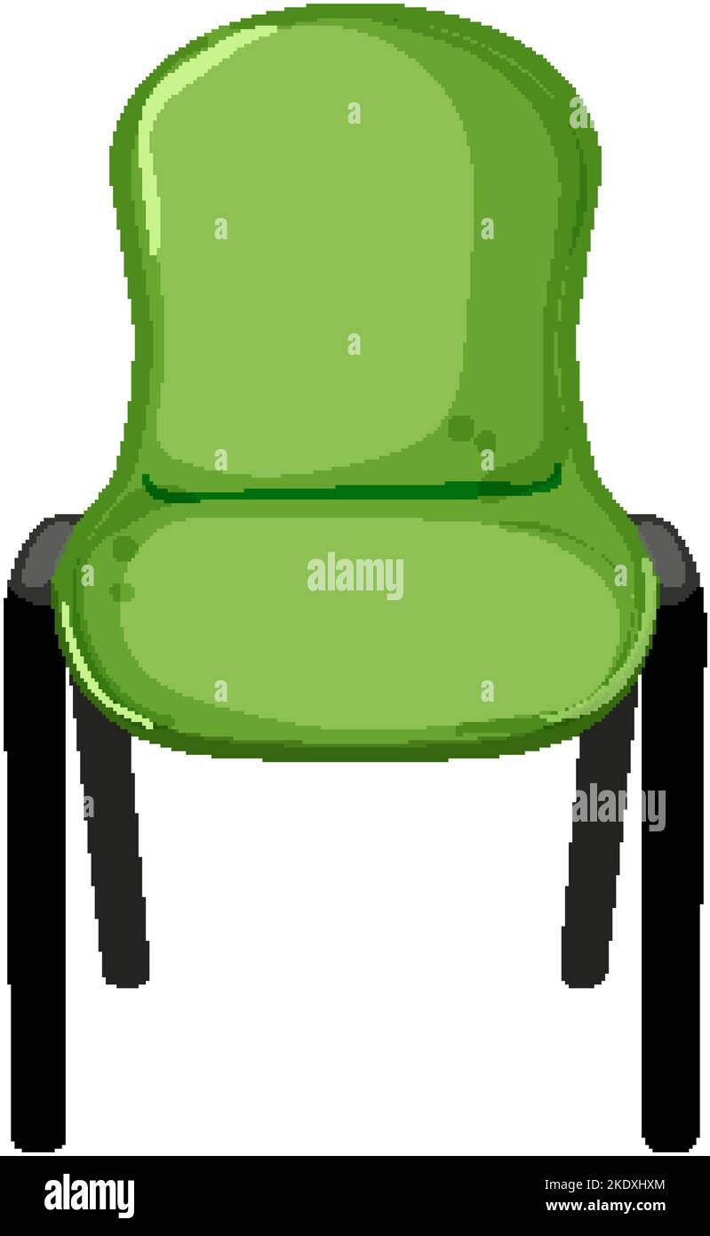 modern kid chair cartoon vector illustration Stock Vector Image & Art ...