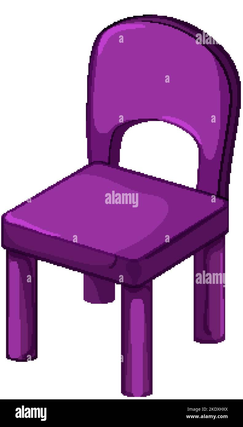 children kid chair cartoon vector illustration Stock Vector Image & Art ...