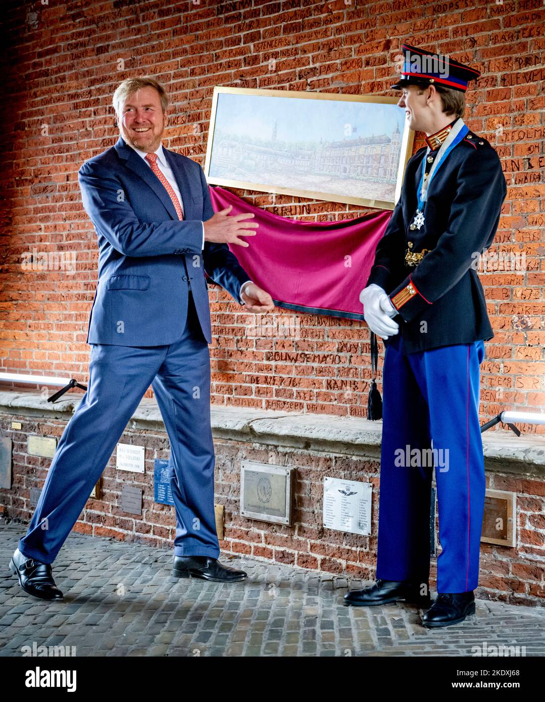 BREDA - King Willem-Alexander reopens Breda Castle, which has housed ...