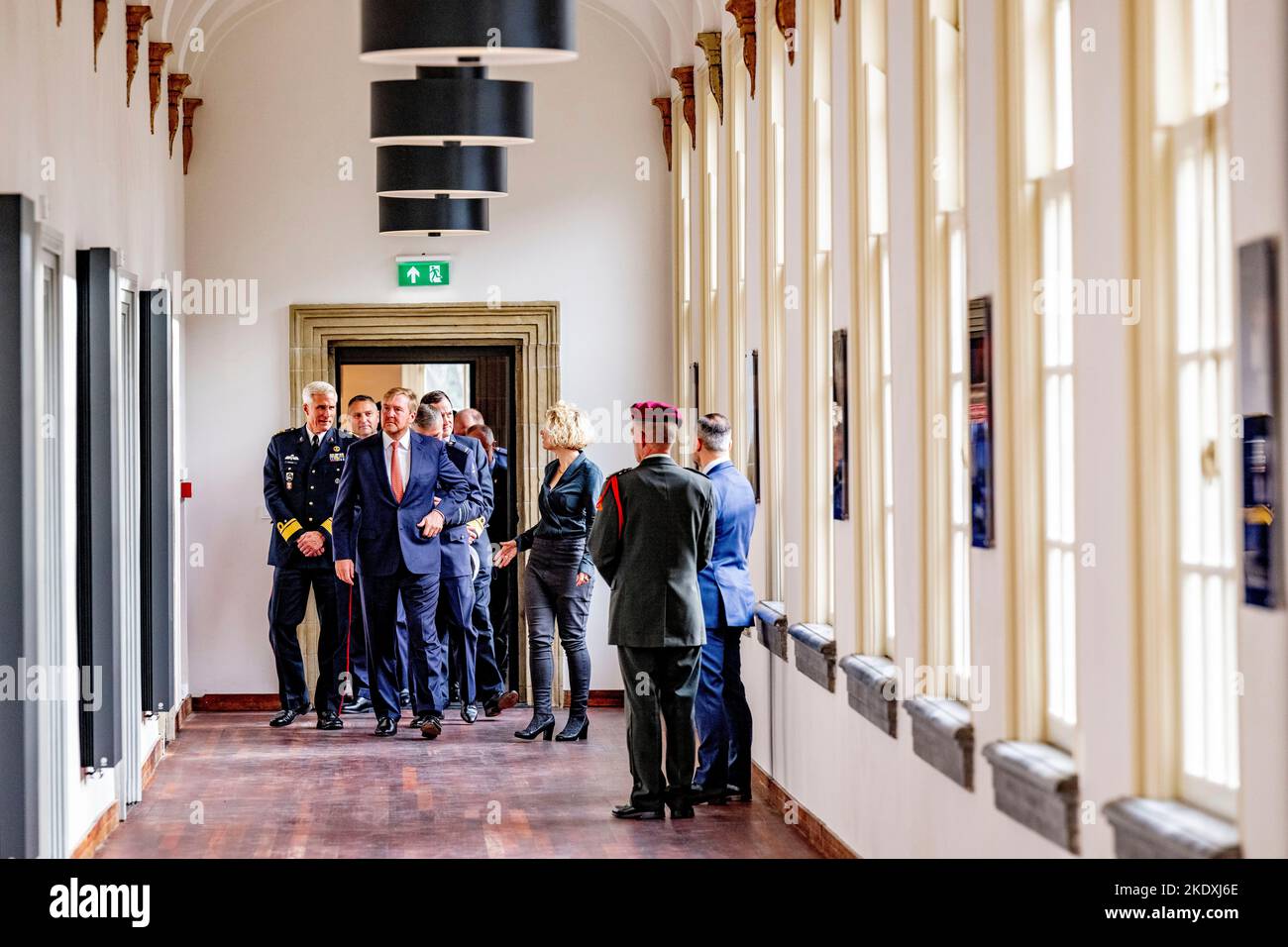 BREDA - King Willem-Alexander reopens Breda Castle, which has housed ...