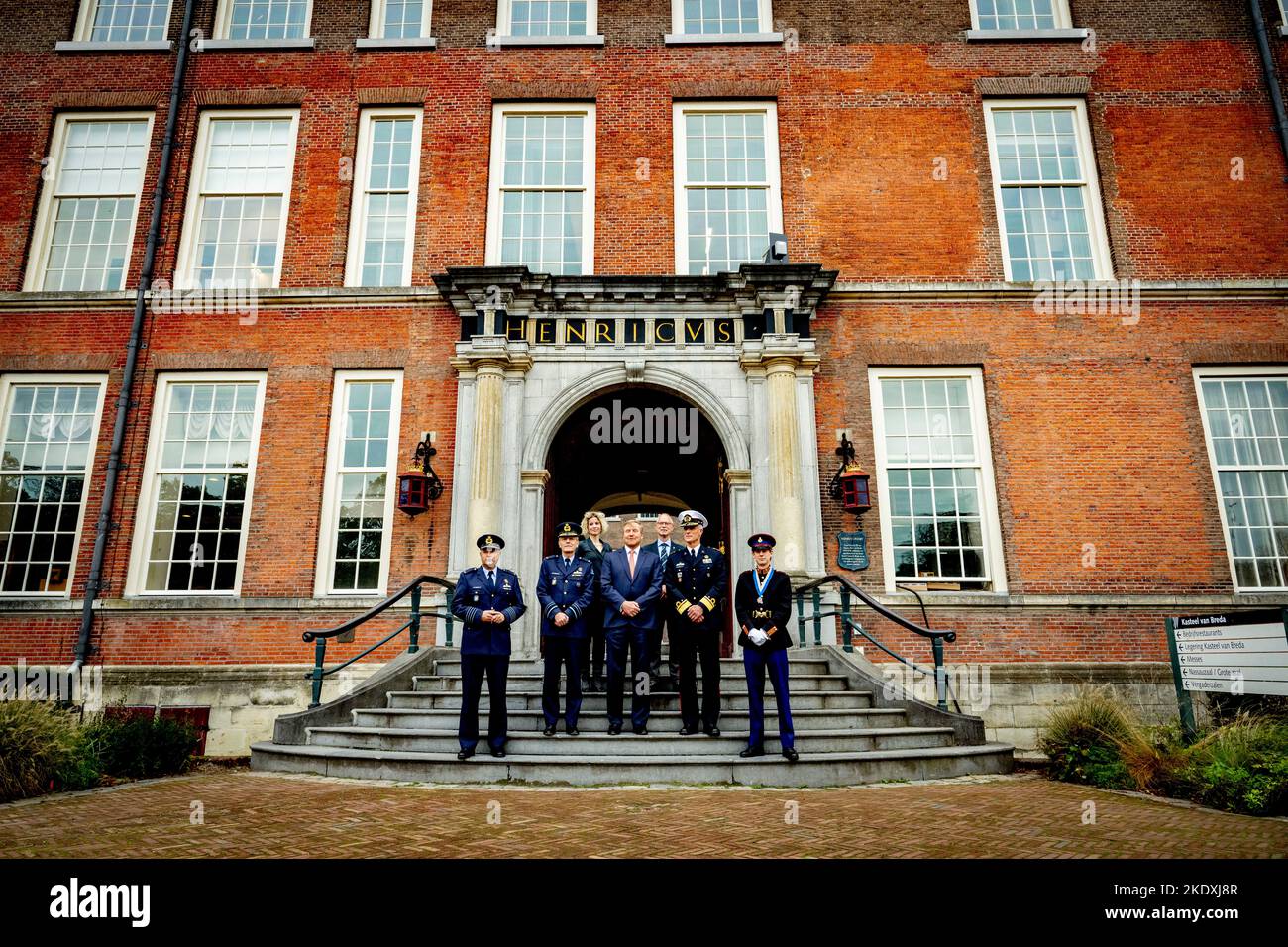 BREDA - King Willem-Alexander reopens Breda Castle, which has housed ...