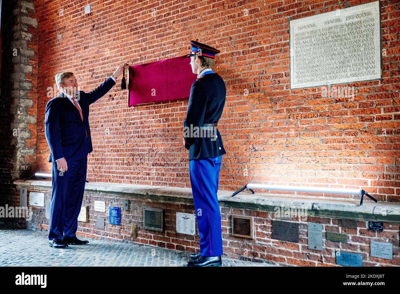 BREDA - King Willem-Alexander reopens Breda Castle, which has housed ...