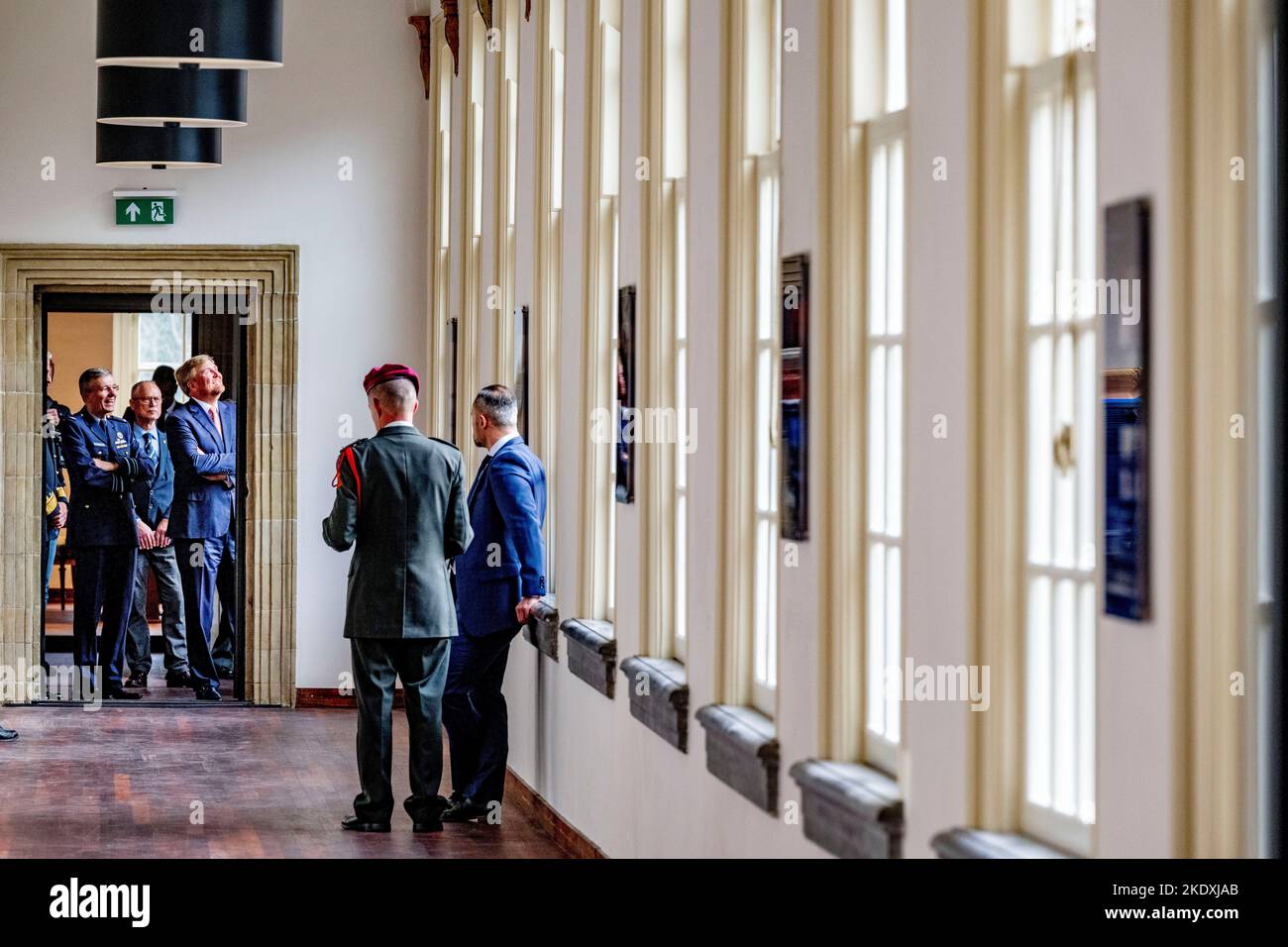 BREDA - King Willem-Alexander reopens Breda Castle, which has housed ...