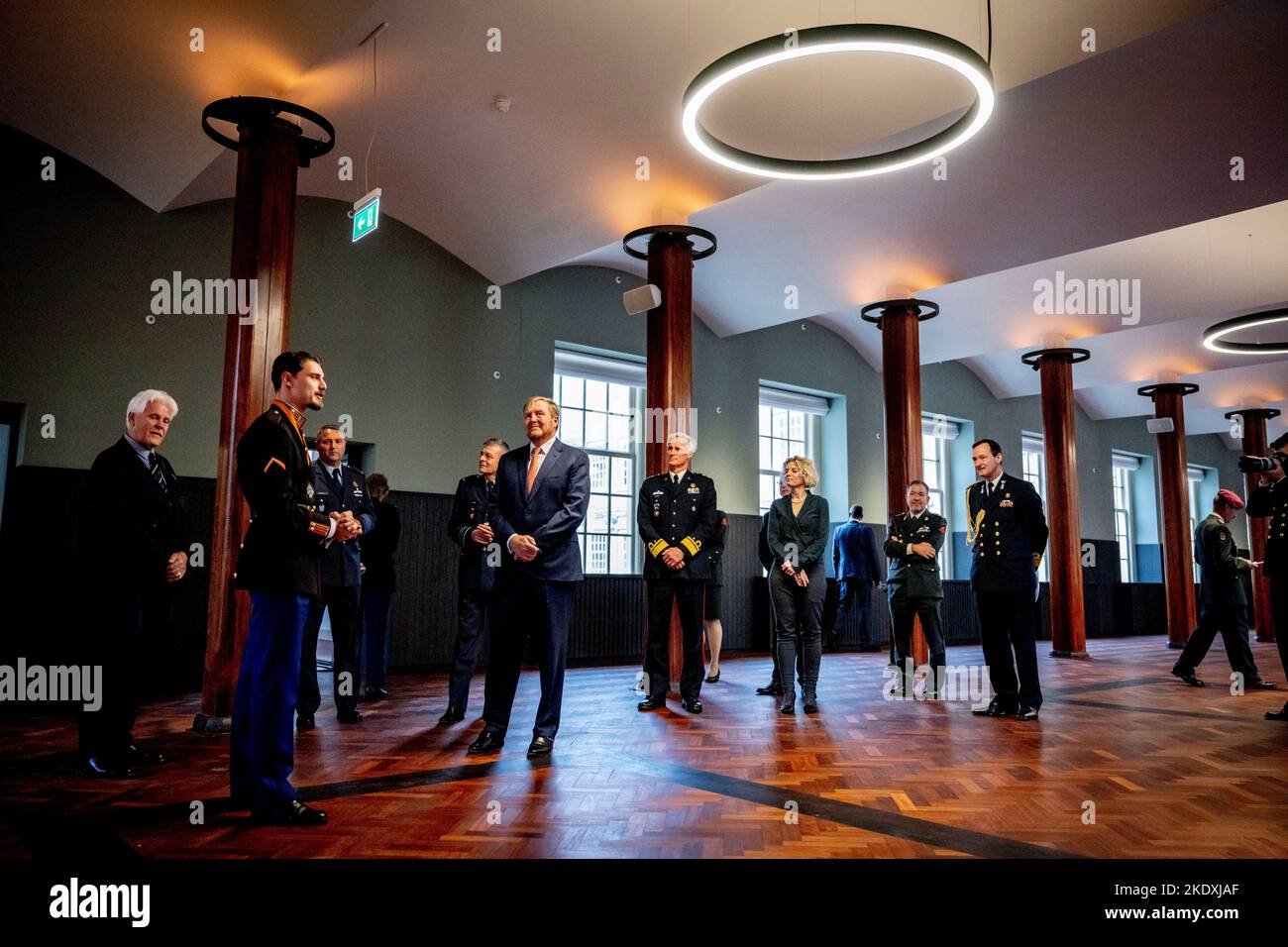 BREDA - King Willem-Alexander reopens Breda Castle, which has housed ...