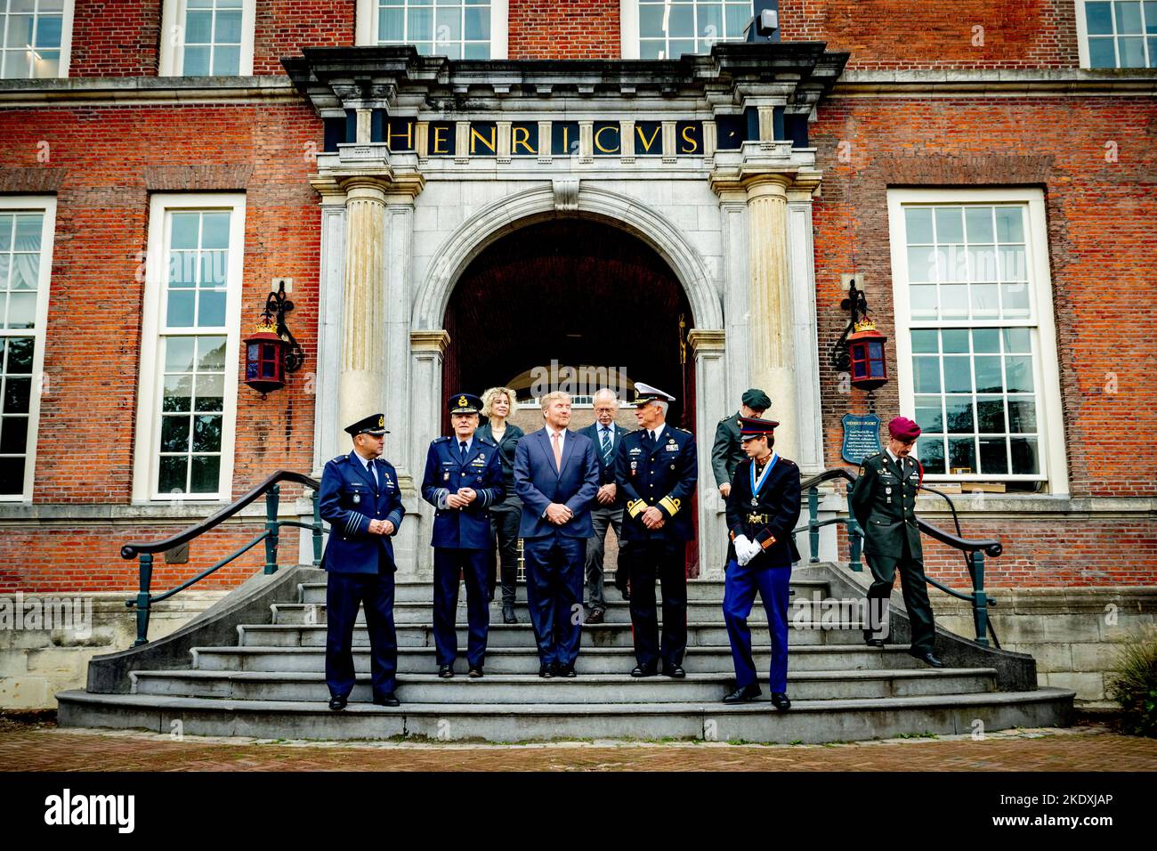 BREDA - King Willem-Alexander reopens Breda Castle, which has housed ...
