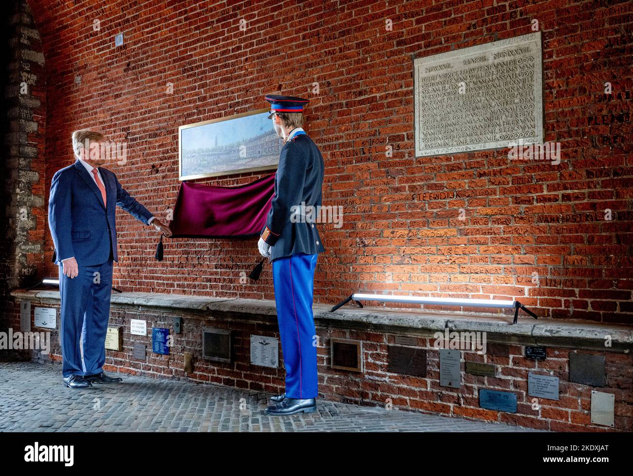 BREDA - King Willem-Alexander reopens Breda Castle, which has housed ...