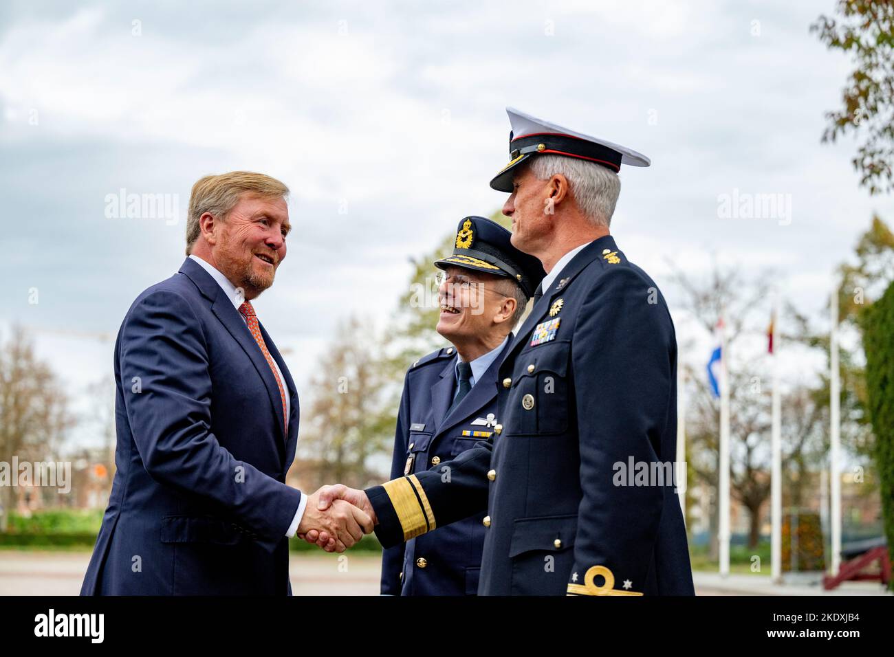 BREDA - King Willem-Alexander reopens Breda Castle, which has housed ...
