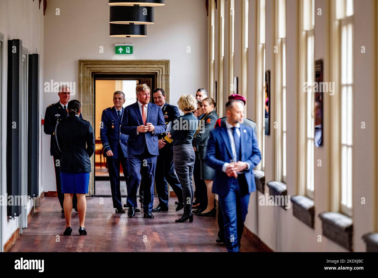 BREDA - King Willem-Alexander reopens Breda Castle, which has housed ...