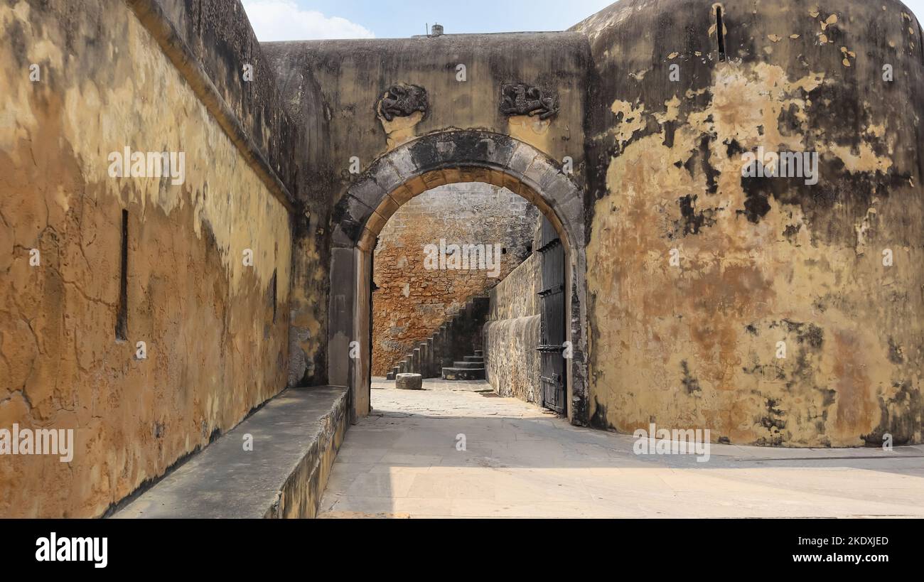 Inside View of Diu Fort, Diu, India Stock Photo - Alamy