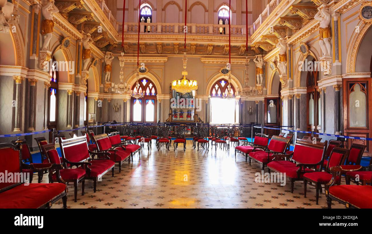 Inside View of Parag Mahal Palace named after Rao Pragmalji II who ...