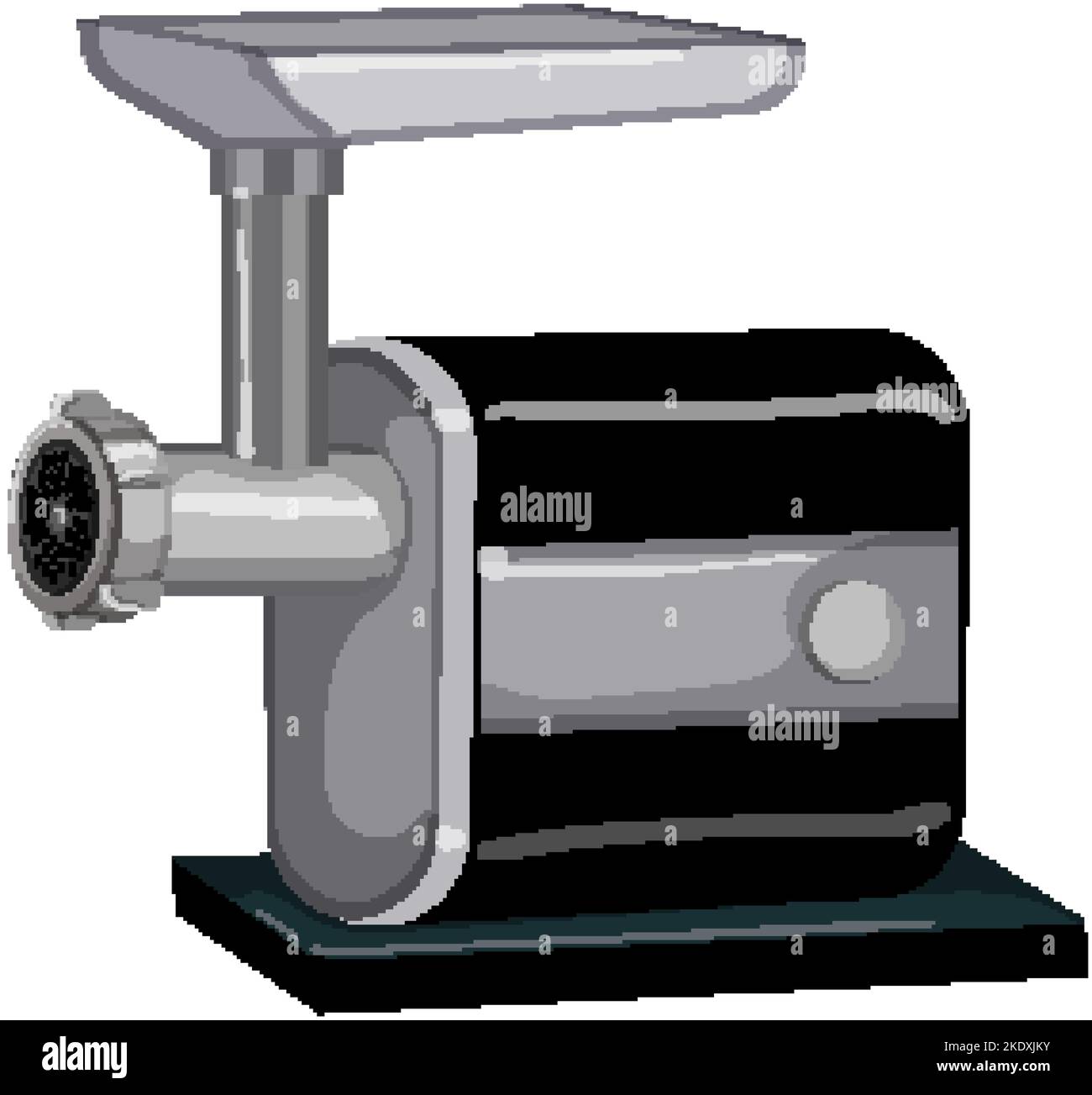 appliance meat grinder cartoon vector illustration Stock Vector Image ...