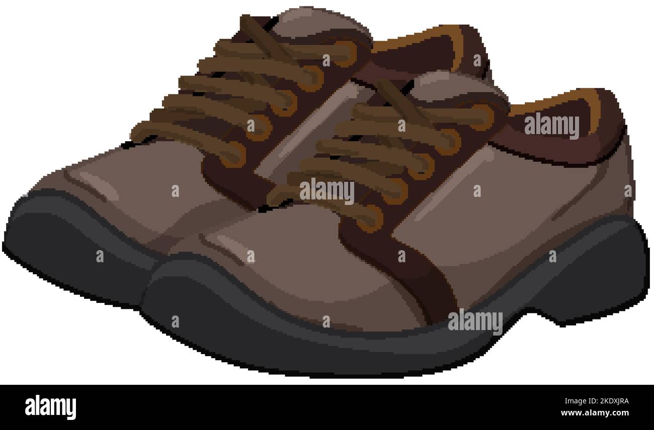 male man shoes cartoon vector illustration Stock Vector Image & Art - Alamy