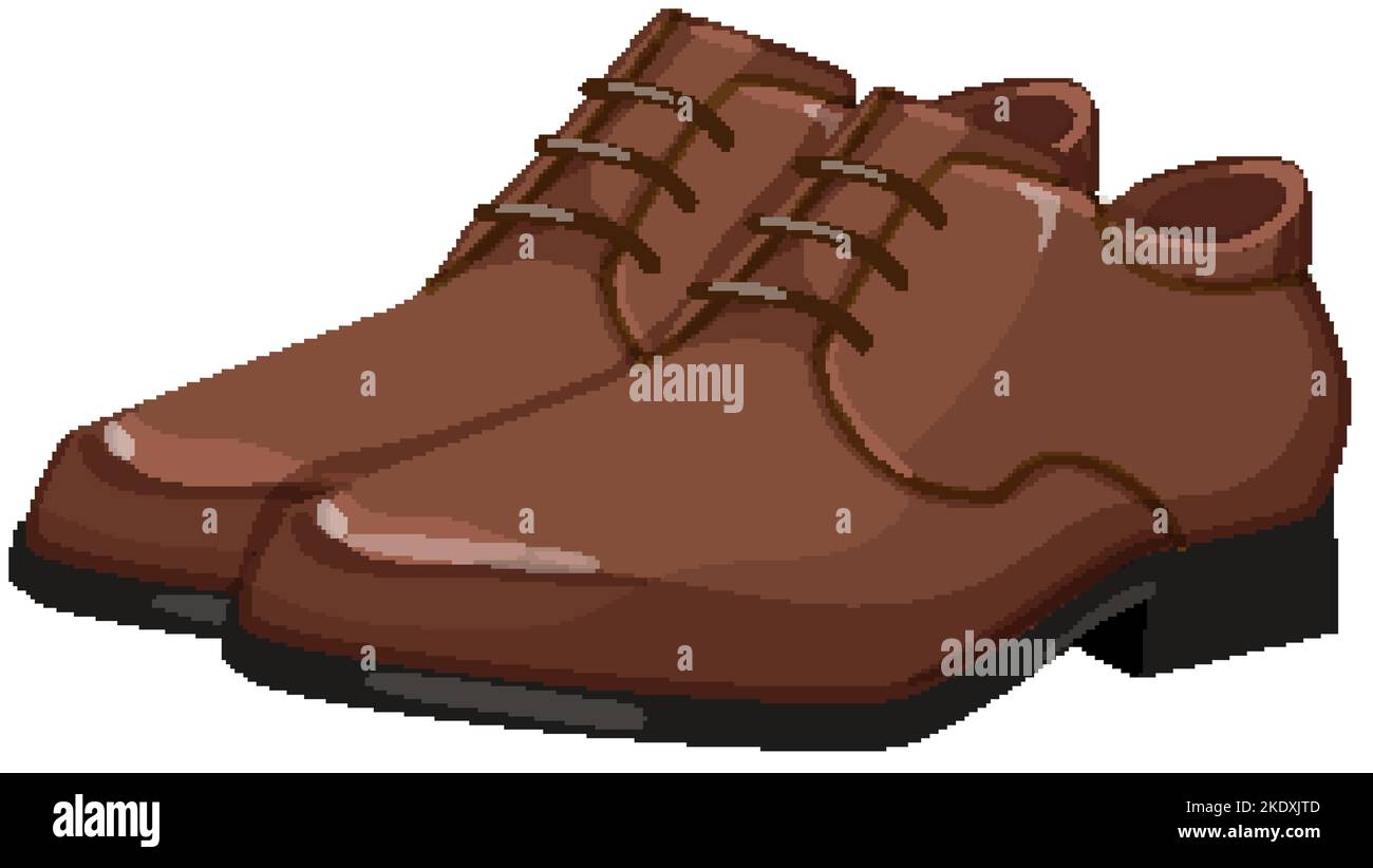 business man shoes cartoon vector illustration Stock Vector Image & Art ...