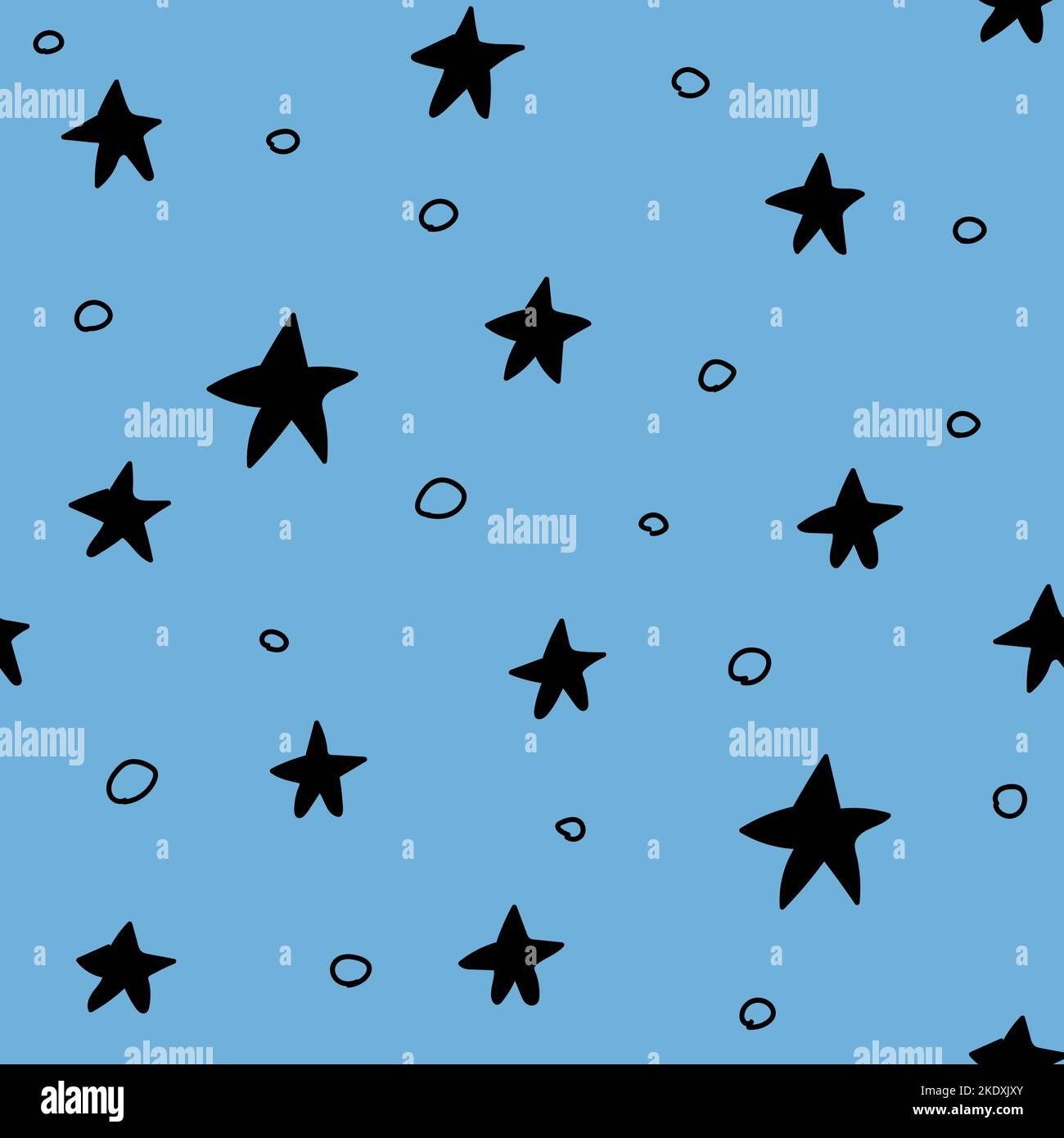 Seamless star vector Stock Vector Images - Alamy