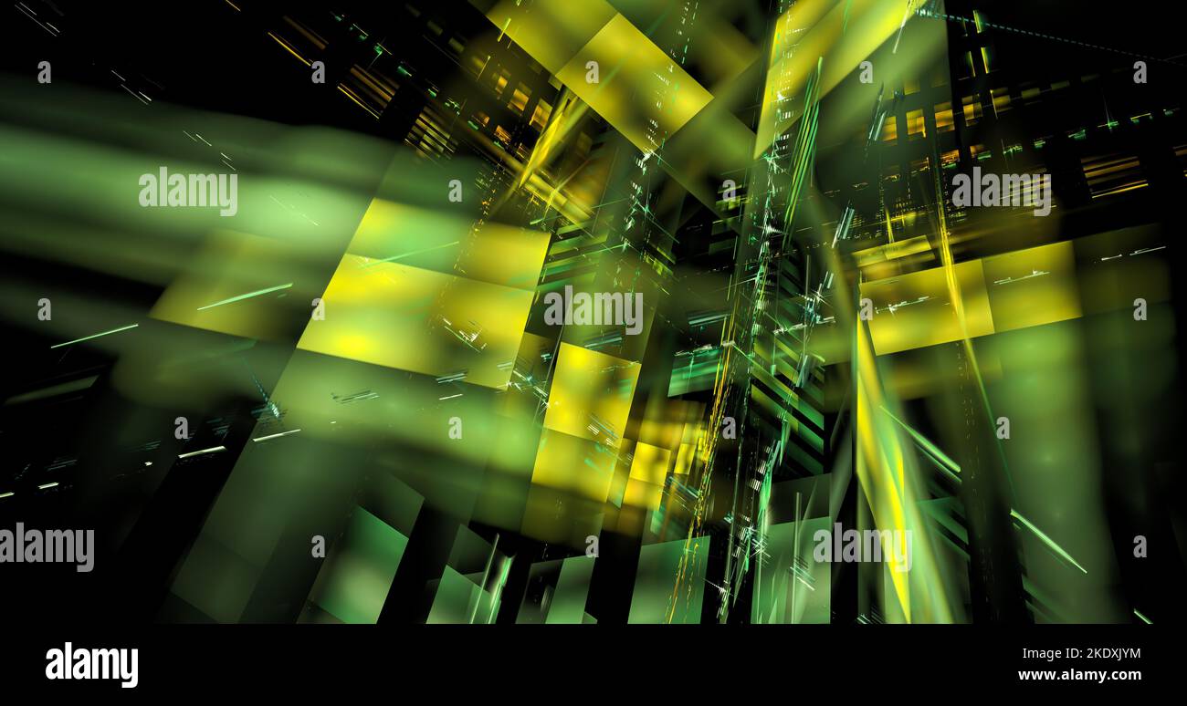 Three-dimensional 3D fractal texture. Computer generated abstract ...