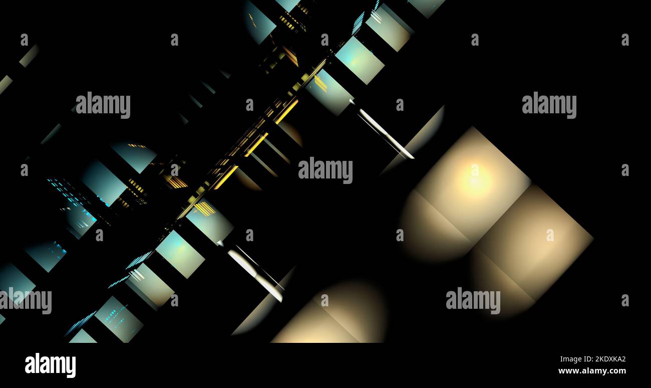 Three-dimensional 3D fractal texture. Computer generated abstract ...