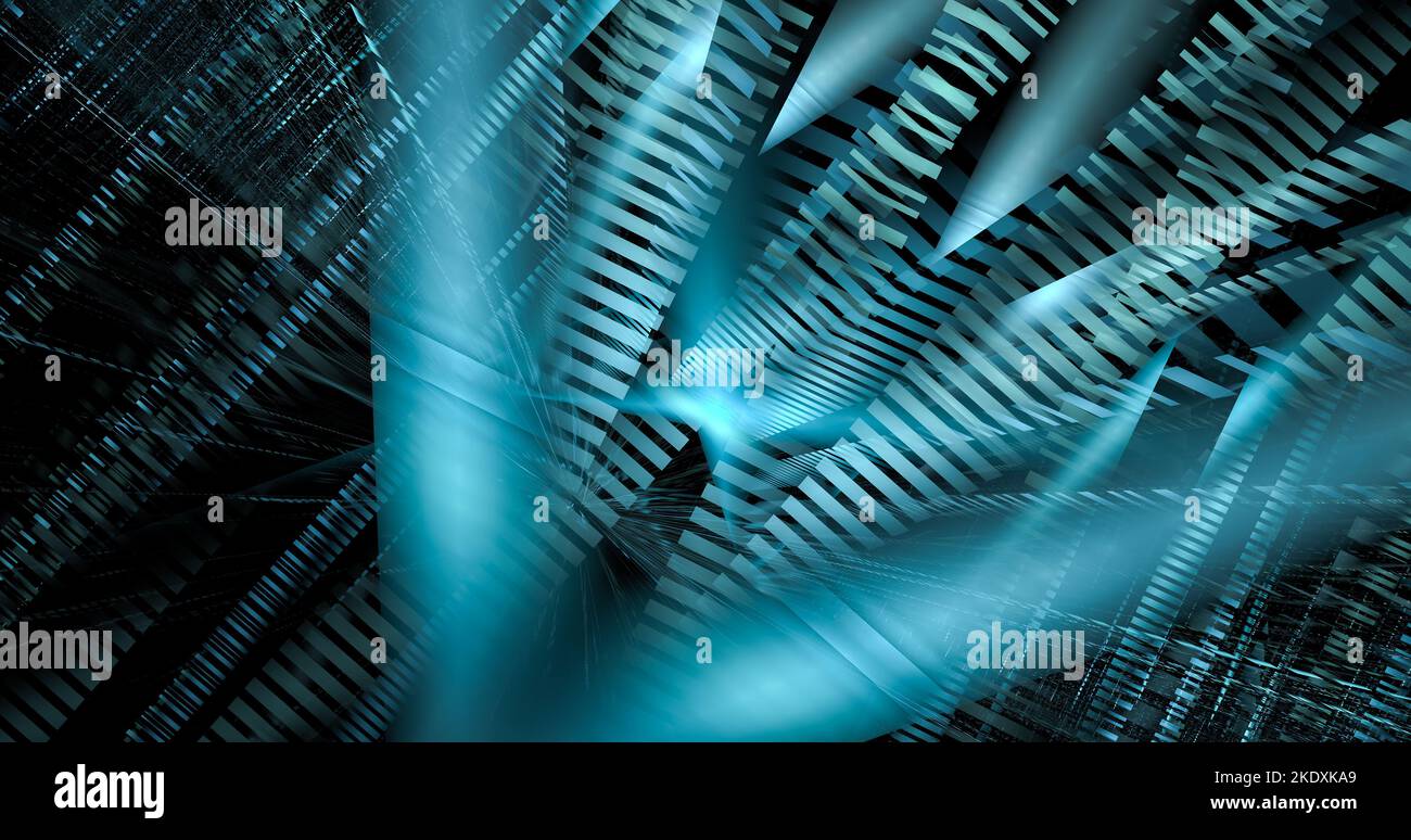 Three-dimensional 3D fractal texture. Computer generated abstract ...