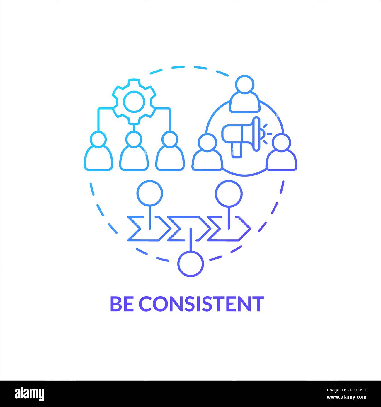 Consistent brand Stock Vector Images - Alamy