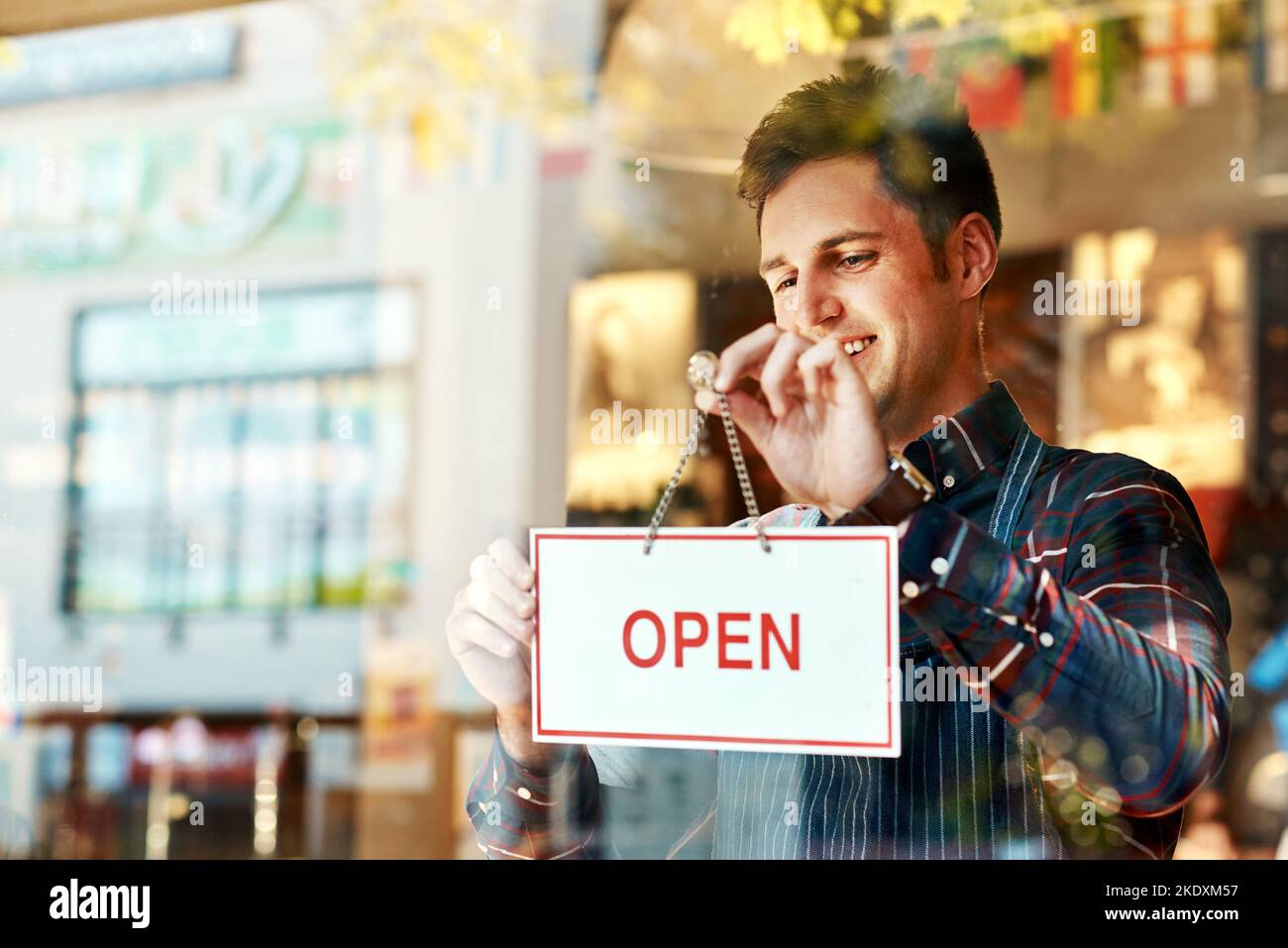 Opening a restaurant takes planning, time, money and passion. Closeup ...