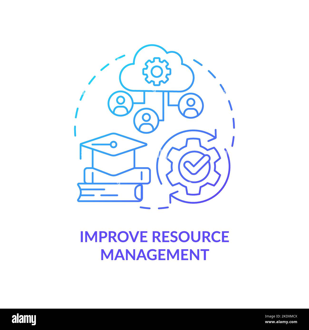 Cloud to cloud integration image Stock Vector Images - Alamy