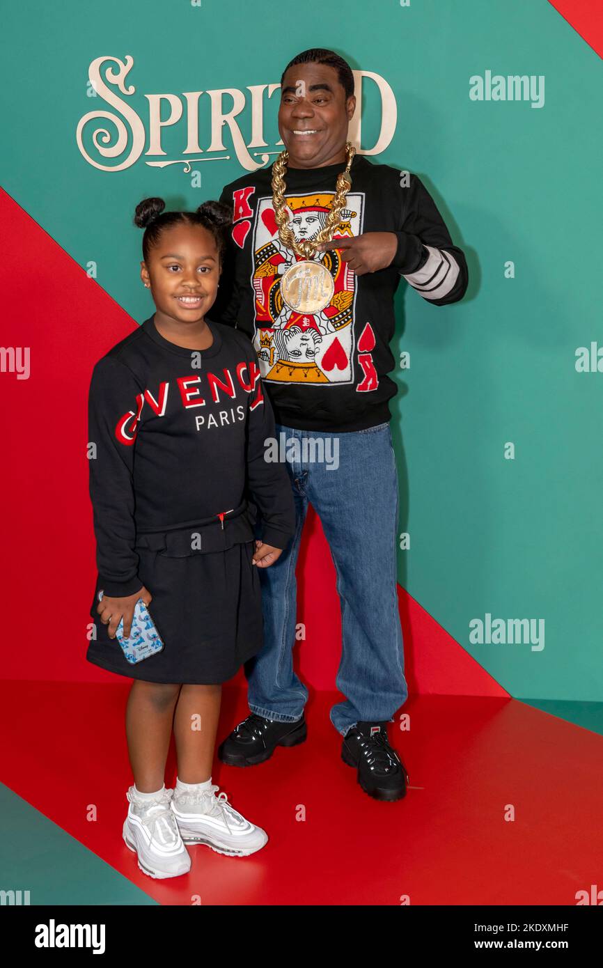 New York, United States. 07th Nov, 2022. Tracy Morgan and Maven Morgan ...