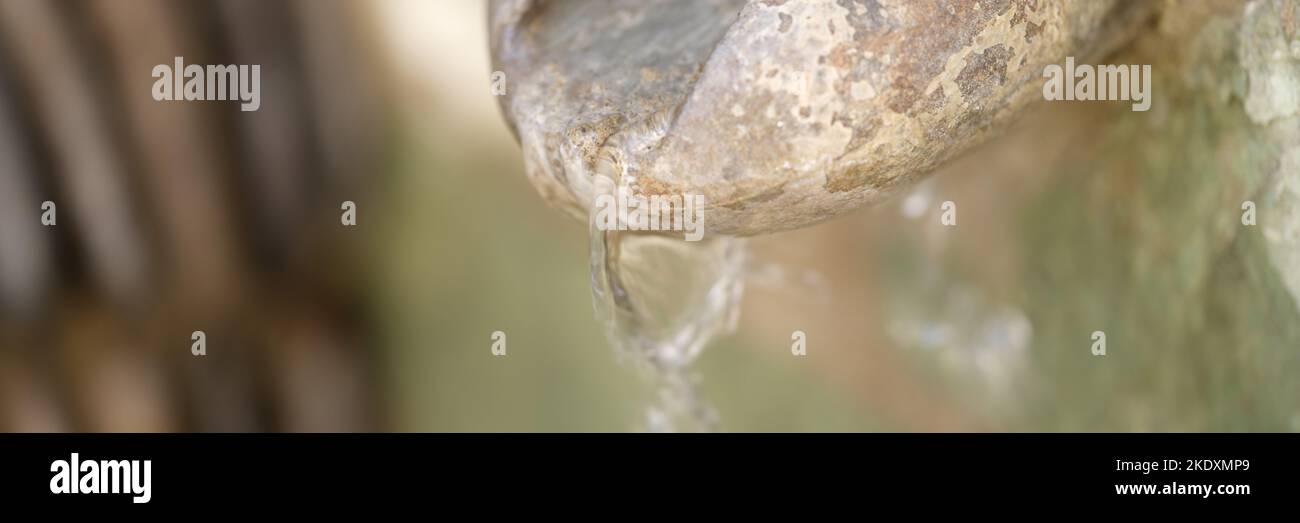 Rural fountain clear water in hi-res stock photography and images - Alamy