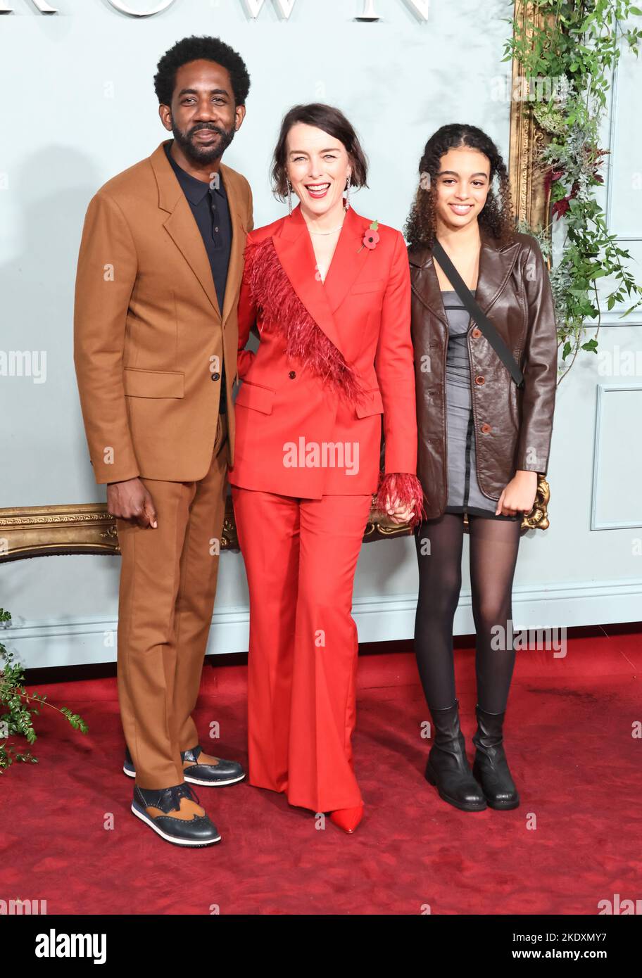 Olivia Williams and Rhashan Stone, The Crown Season 5 World Premiere ...