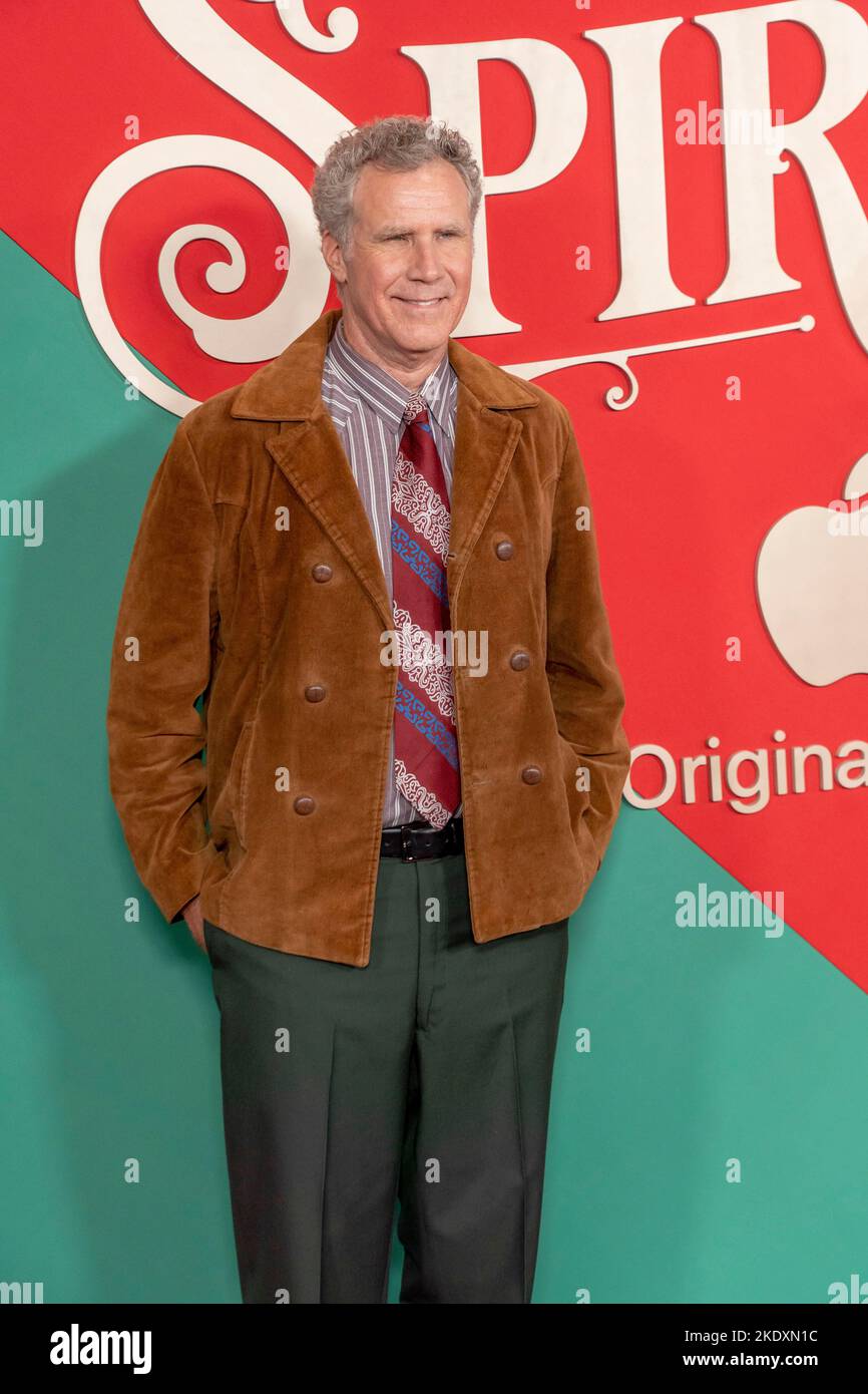 New York, United States. 07th Nov, 2022. Will Ferrell attends the Apple ...