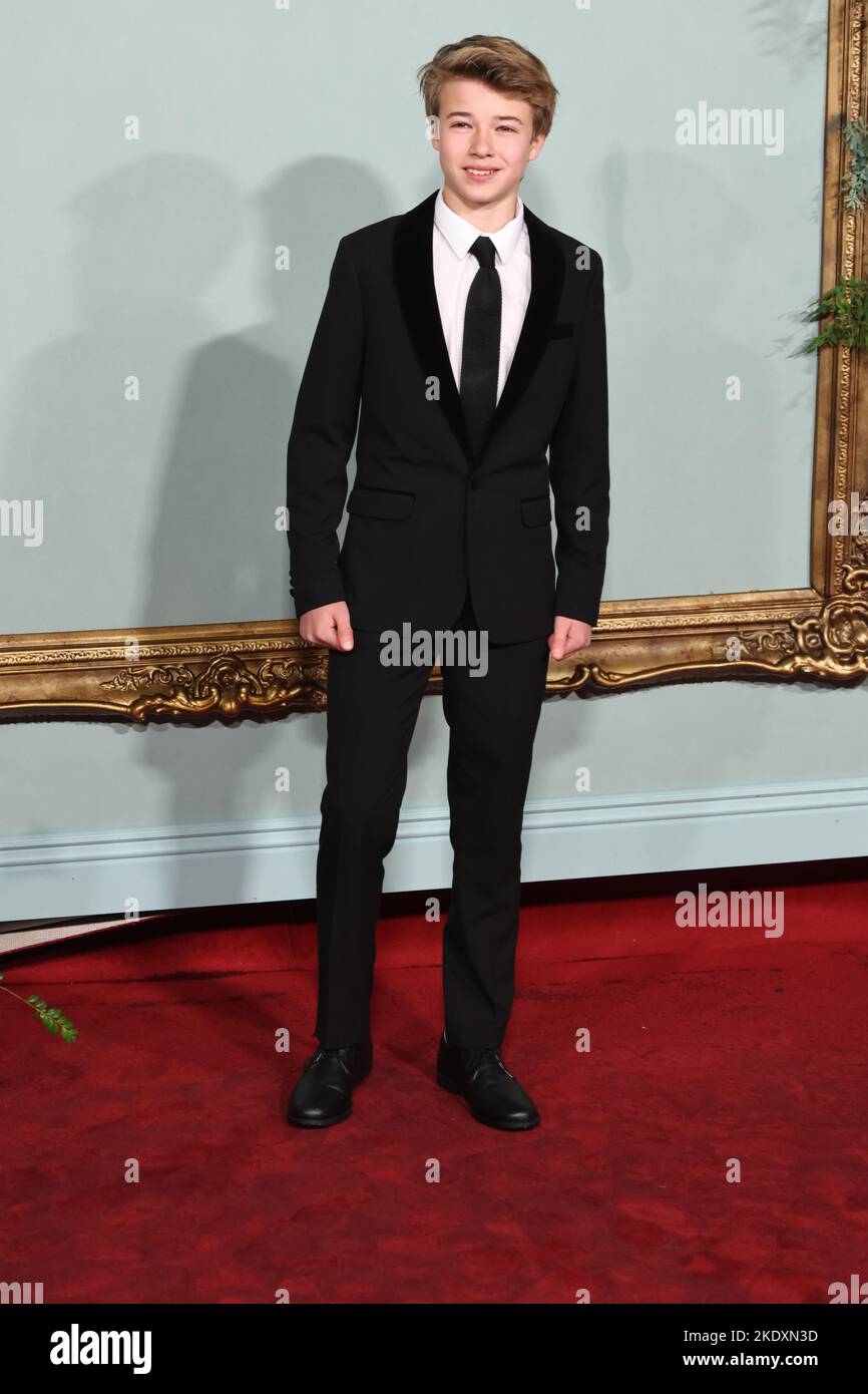 Timothee Sambor, The Crown Season 5 World Premiere, Theatre Royal Drury ...