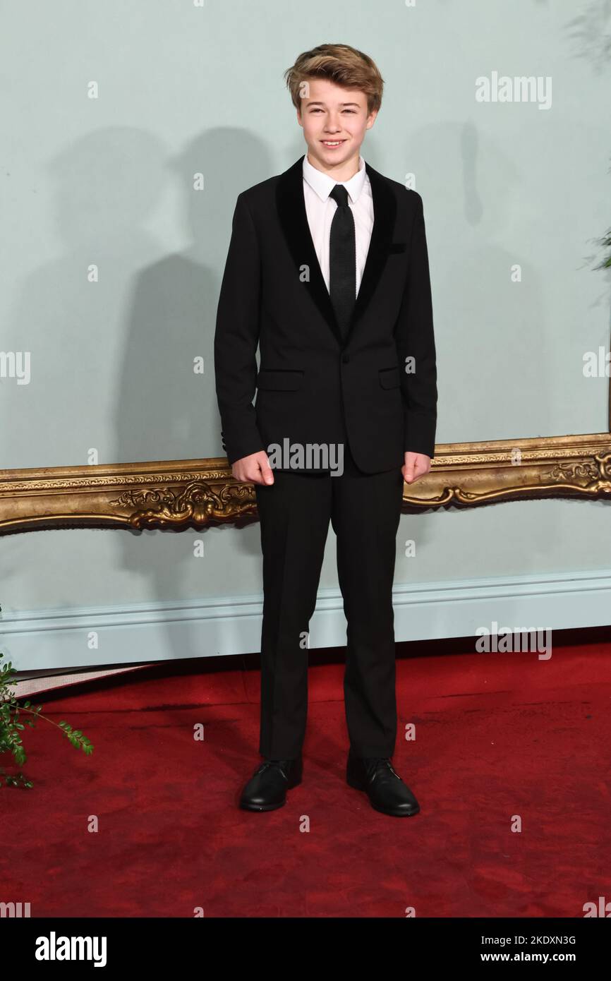 Timothee Sambor, The Crown Season 5 World Premiere, Theatre Royal Drury ...