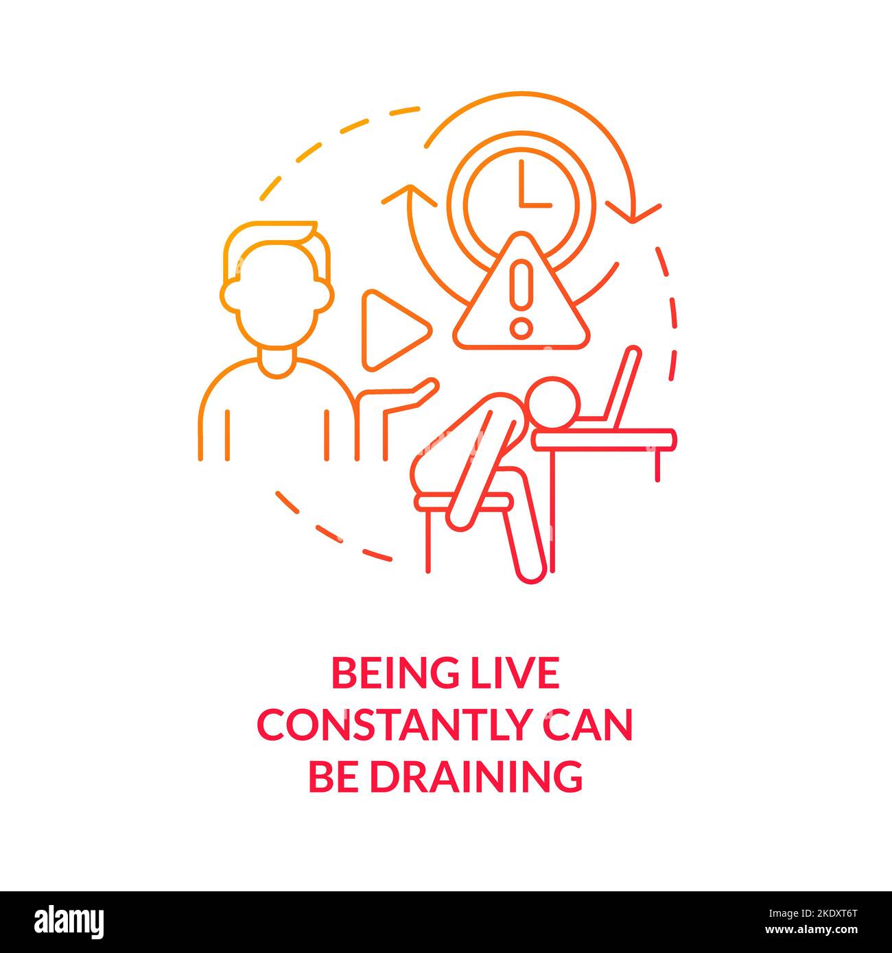 Being content Stock Vector Images - Alamy