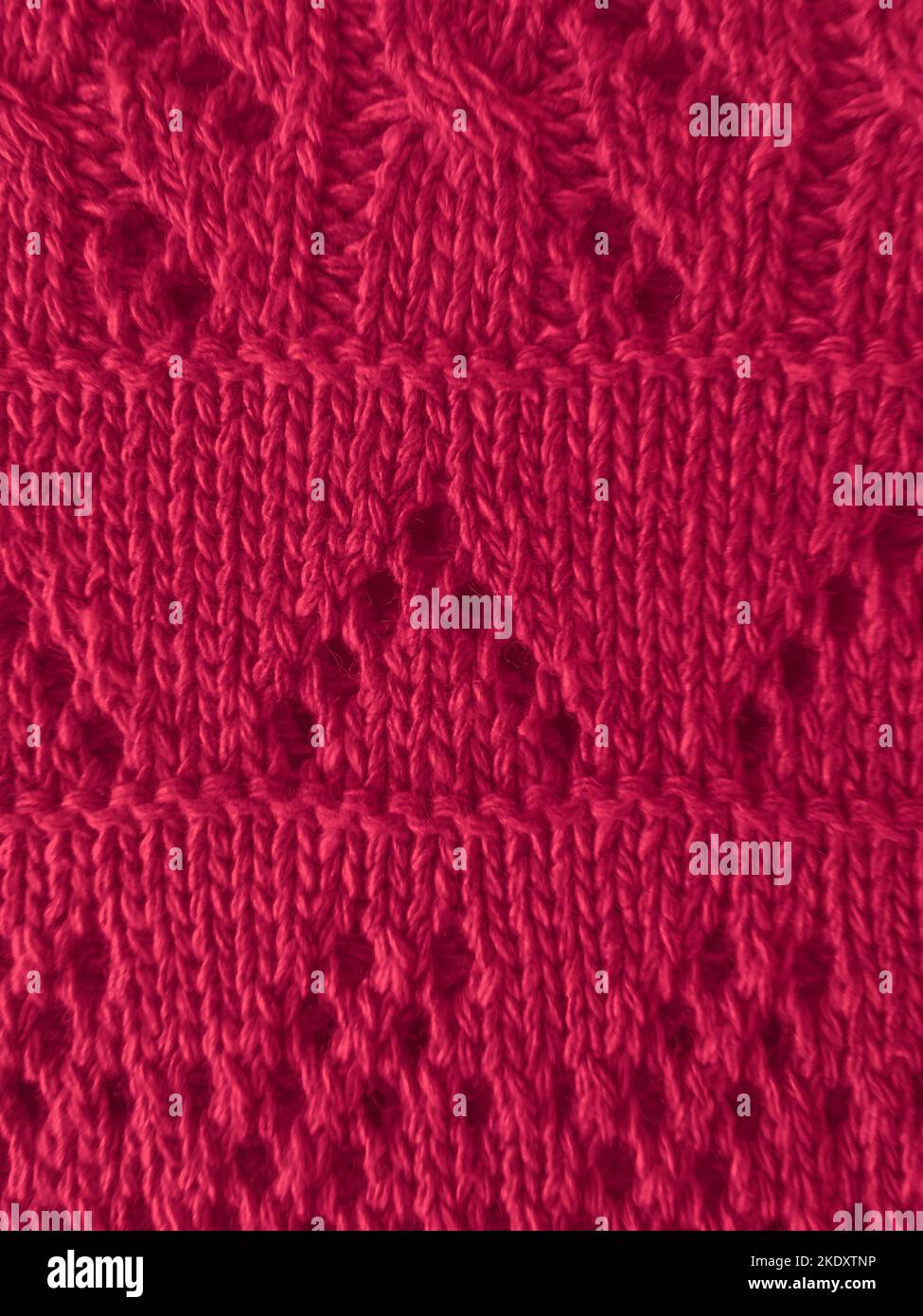 Handmade knit background with detail weave threads Stock Photo - Alamy